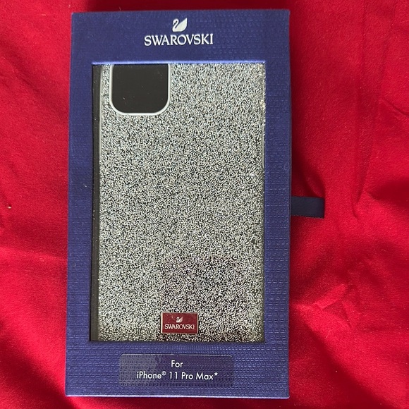 Swarovski | Cell Phones & Accessories | Swarovski Silver Crystal Phone ...
